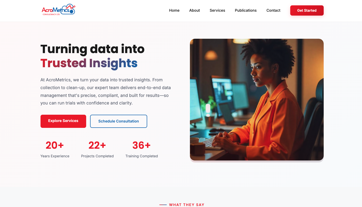 AcroMetrics - Clinical Data Management & Analytics Solutions